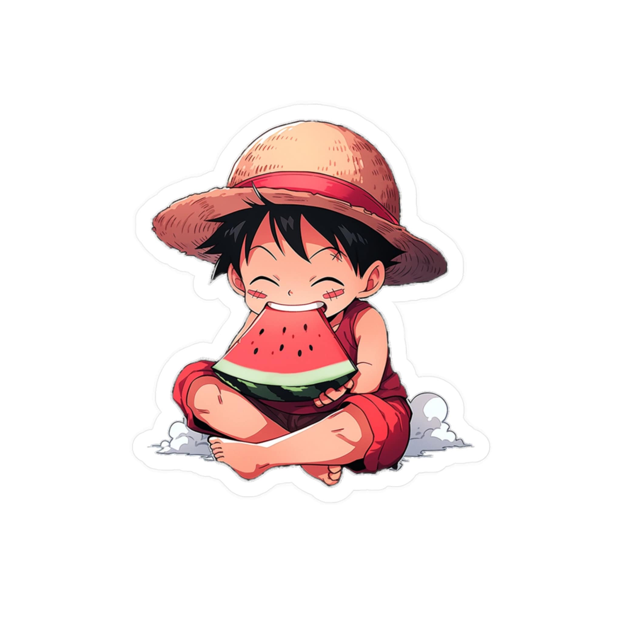 Luffy One Piece Sticker - Etsy