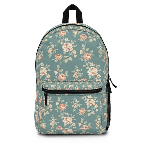 Floral Backpack - Etsy