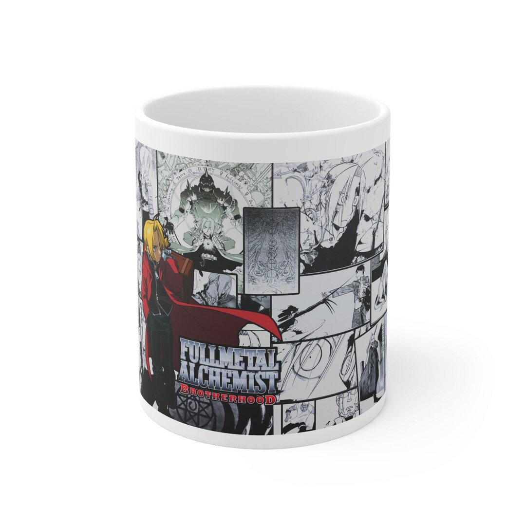 Fullmetal Alchemist Manga Ceramic Mug 11oz - Etsy