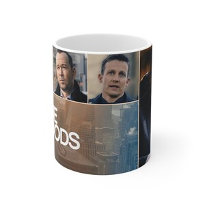 CBS Blue Bloods Ceramic Mug 11oz Tom Selleck, Donnie Wahlberg, Bridget ...