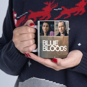 CBS Blue Bloods Ceramic Mug 11oz Tom Selleck, Donnie Wahlberg, Bridget ...