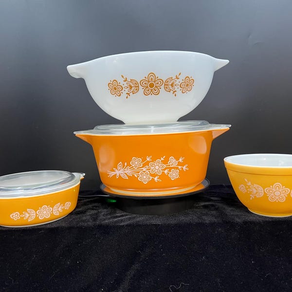 Pyrex Flowers - Etsy