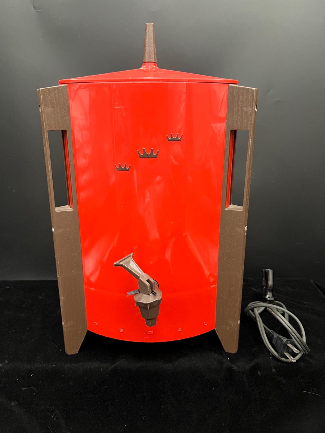 Regal Coffee Percolator #7530 RED Color 30-cup Capacity With Fully ...