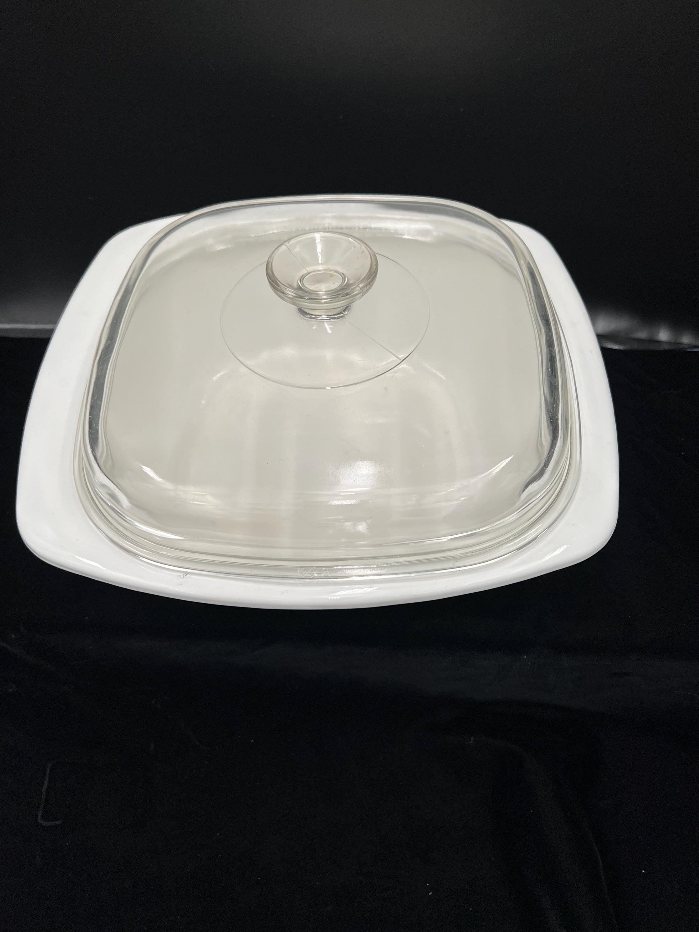 Corning Blue Cornflower 4QT Casserole With Lid (P-34-B). Mint Condition ...