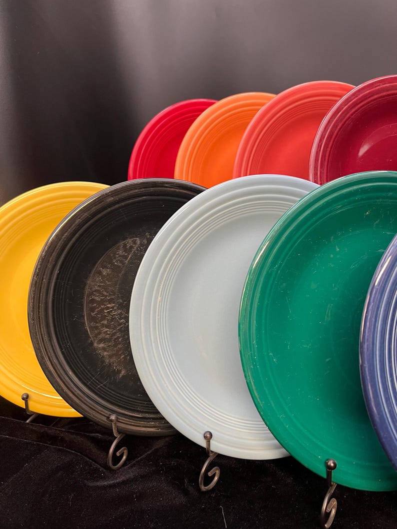 Fiestaware Plates: Dinner (10.5"), Various Colors Sold Separately ...