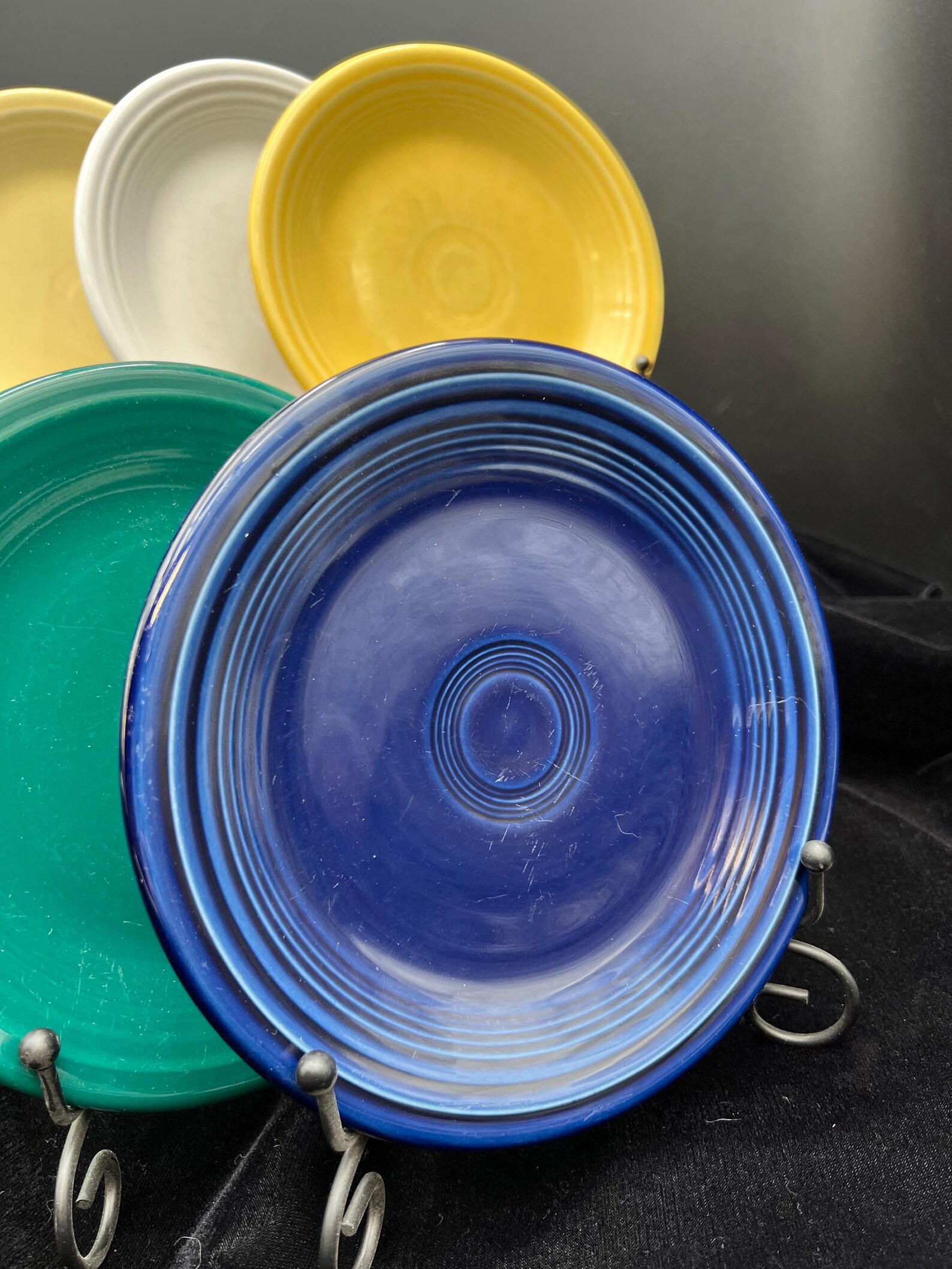 Fiesta Ware Plates: Salad/side (7.25"). Vintage in Excellent Condition ...