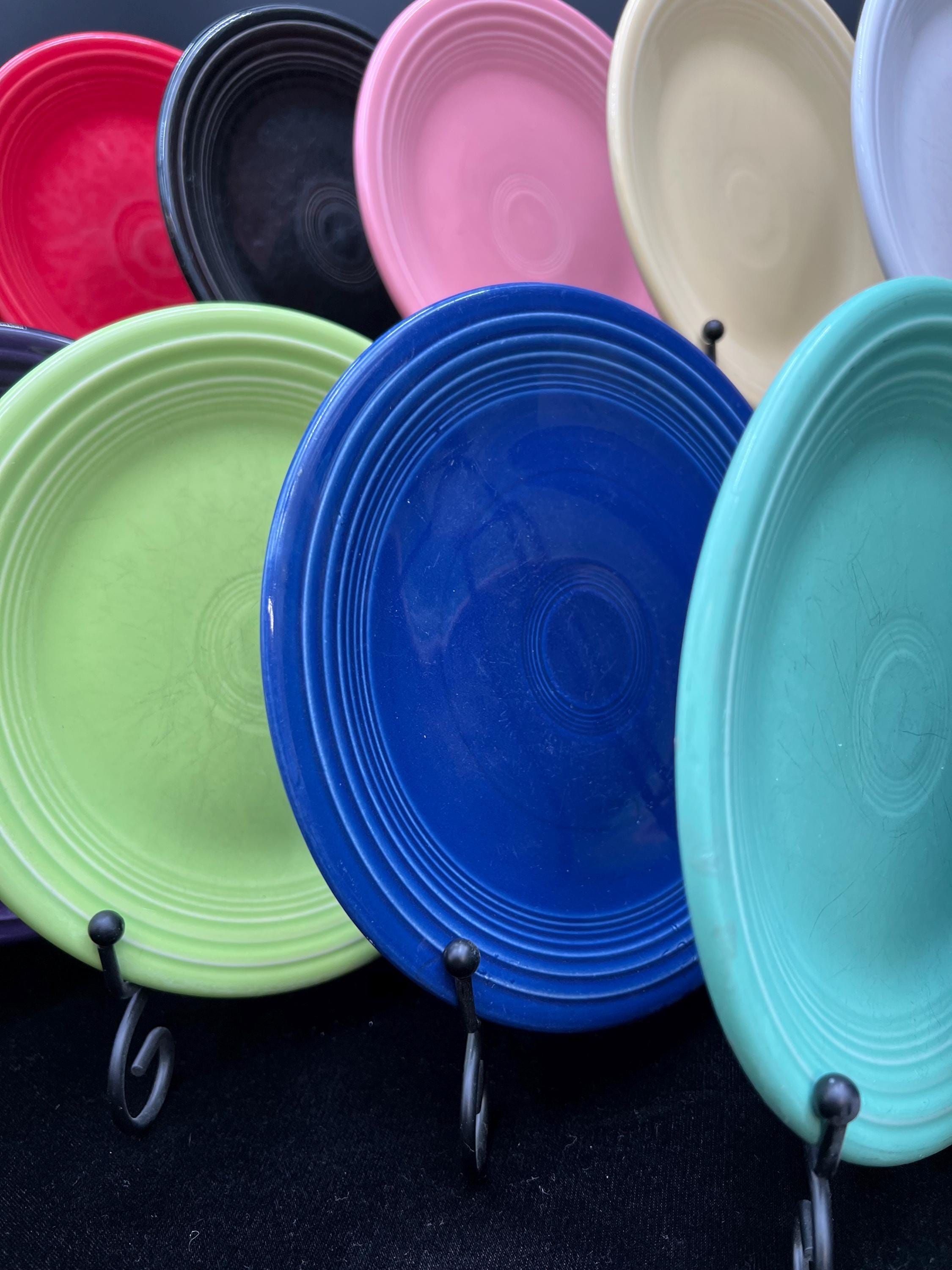 Fiesta Ware Plates: Salad/side (7.25"). Vintage in Excellent Condition ...