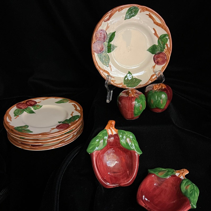Franciscan Apple Dinnerware - Etsy