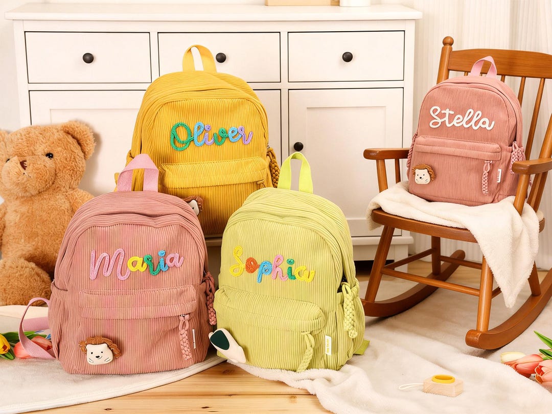 Custom Toddler Backpack,preschool Backpack,personalized Children's ...