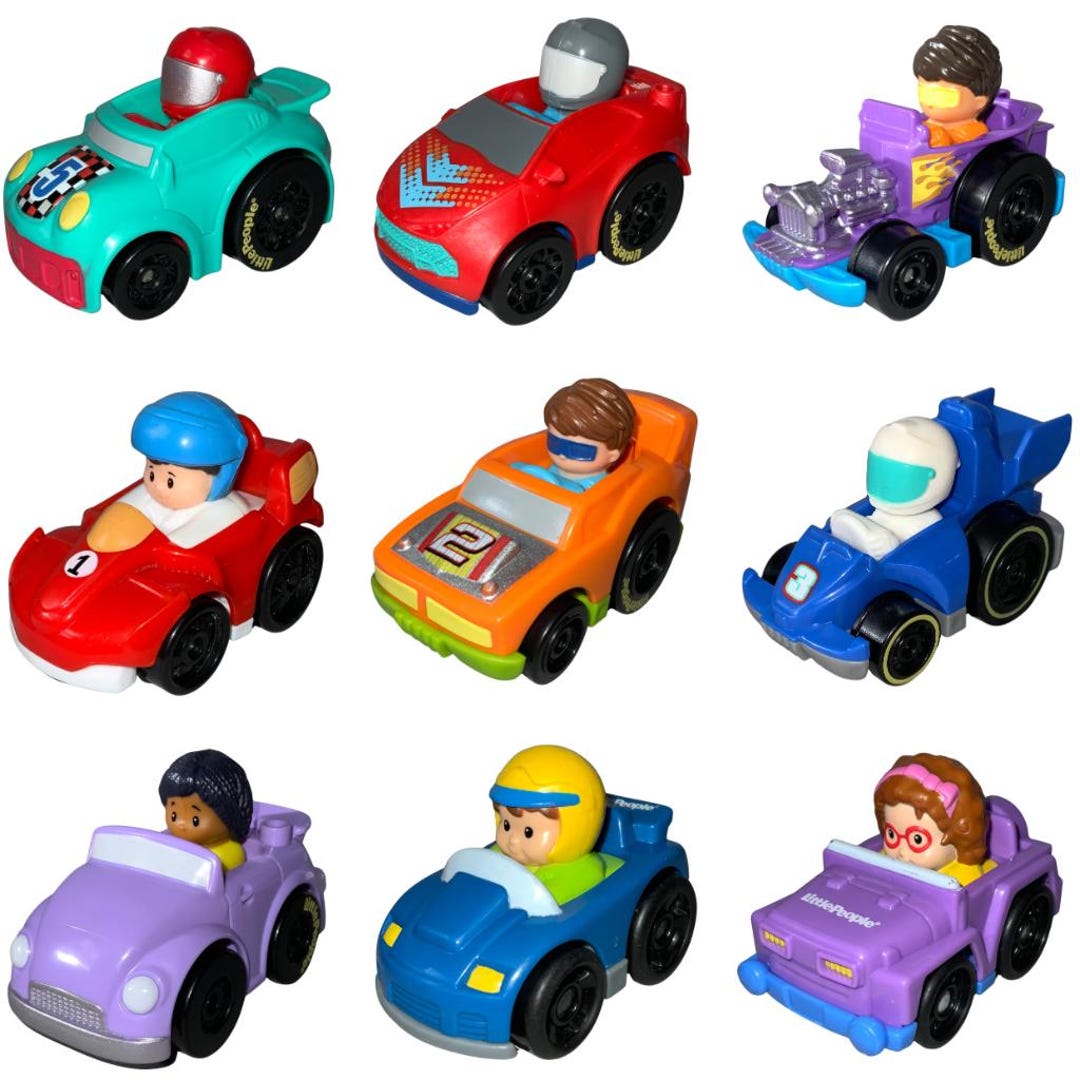 Fisher Price Little People Wheelies Single Cars (3) - Etsy