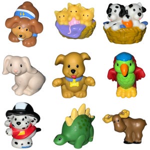 Fisher Price Little People Assorted Animals (2) - Etsy