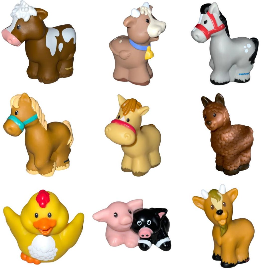 Fisher Price Little People Farm Animals (6) - Etsy