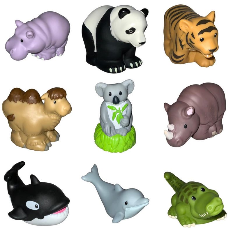 Little People Animal Figure - Etsy UK