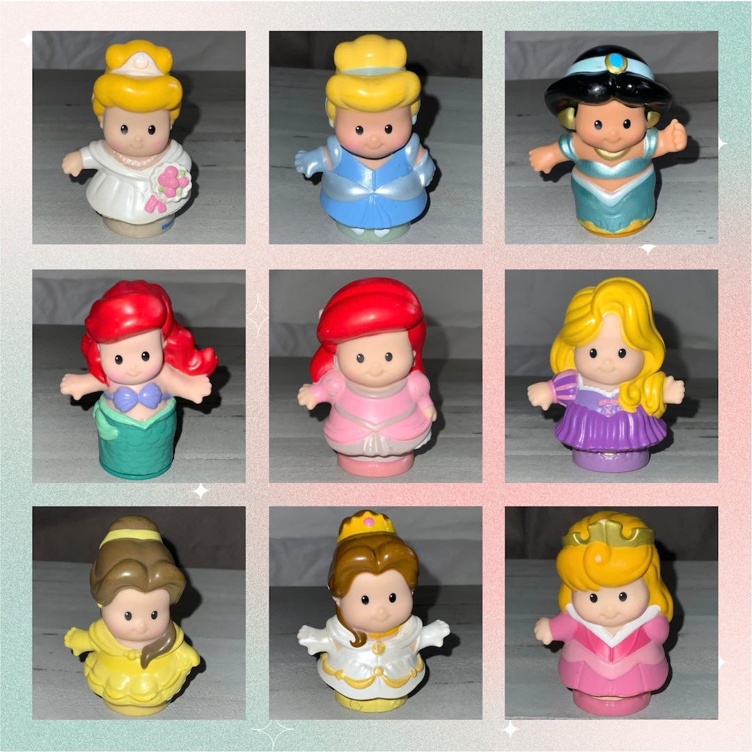 Fisher Price Little People Disney Princess Figures - Etsy