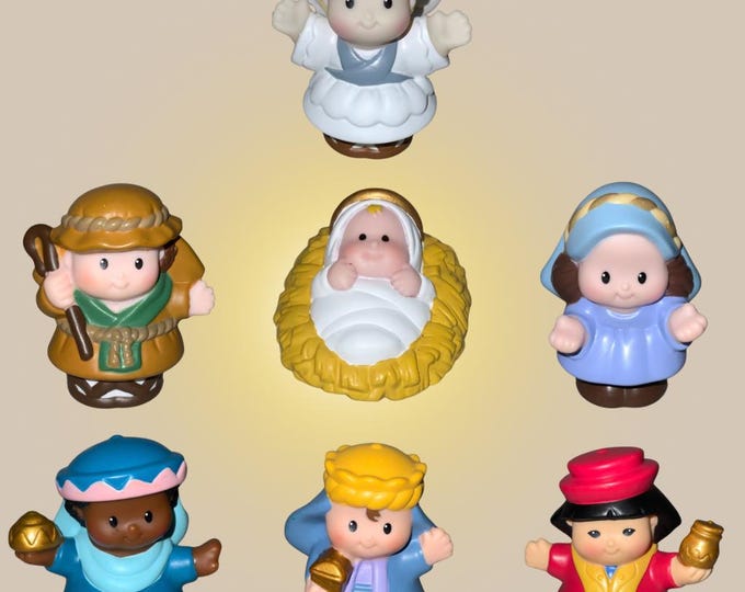 Fisher Price Little People Nativity Figures (4) - Etsy Canada