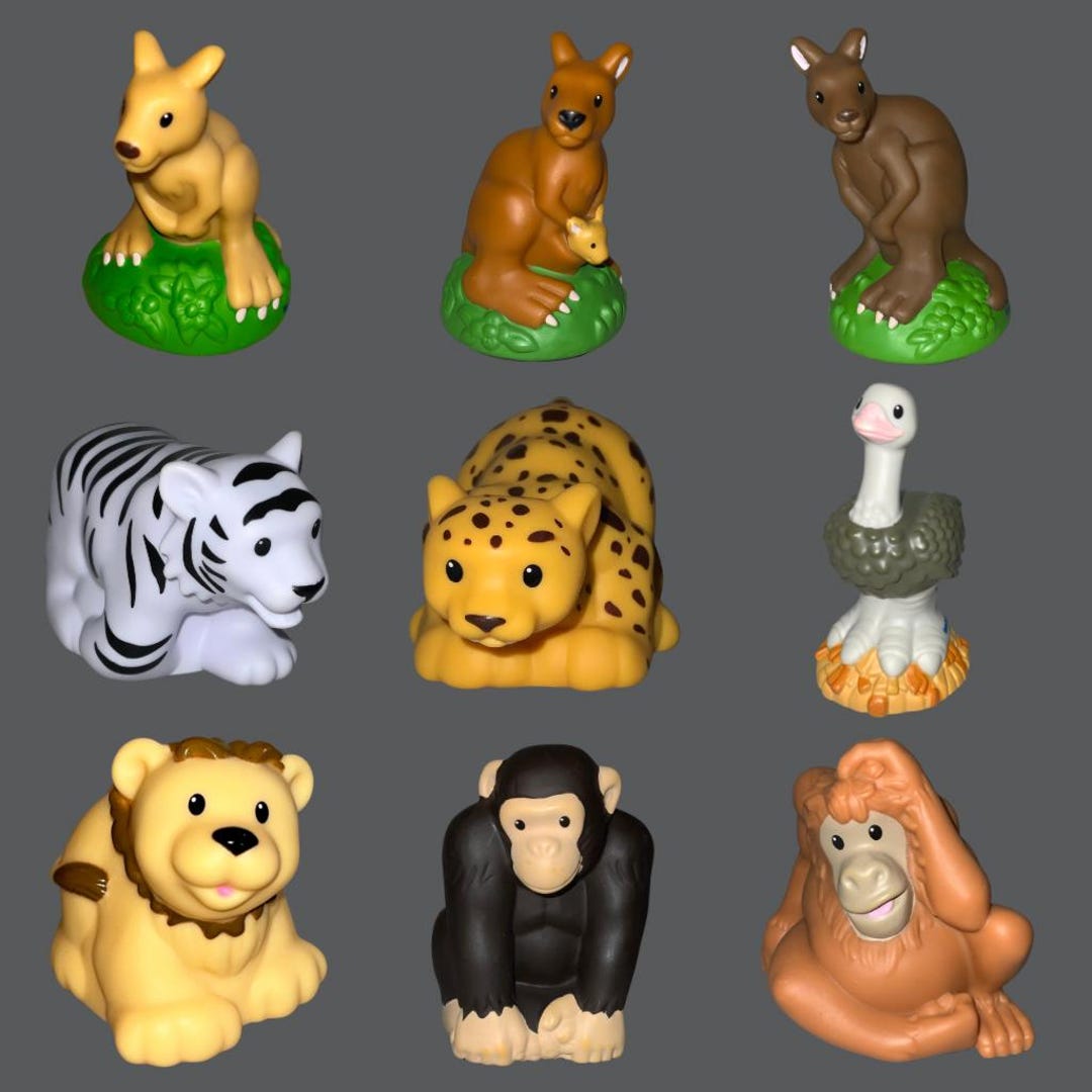Fisher Price Little People Zootalker Animal Figures 3 - Etsy