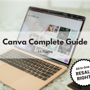Ultimate Canva Crash Course Guide Ebook - Master Canva With MRR / PLR ...