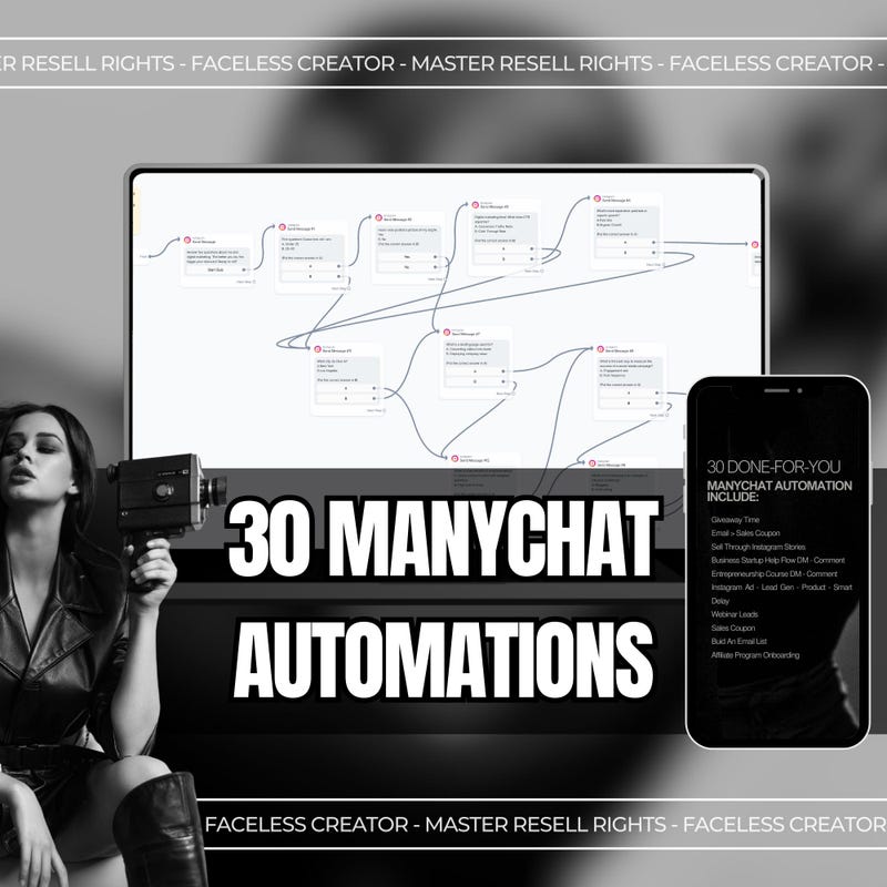 Manychat Funnel - Etsy