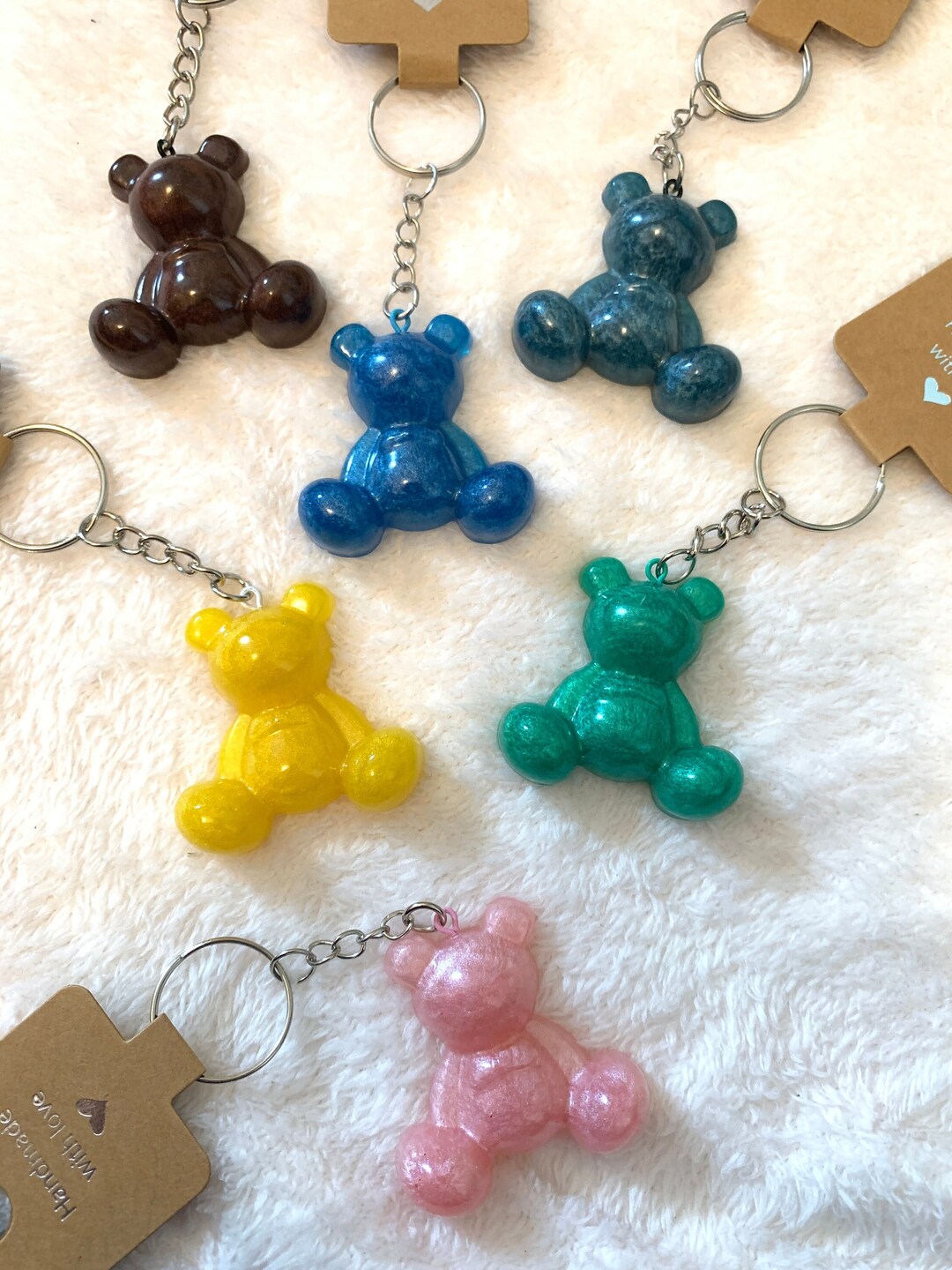Teddy Bear Keyring. Great for a Birthday Gift or a Gift for Mothers Day ...