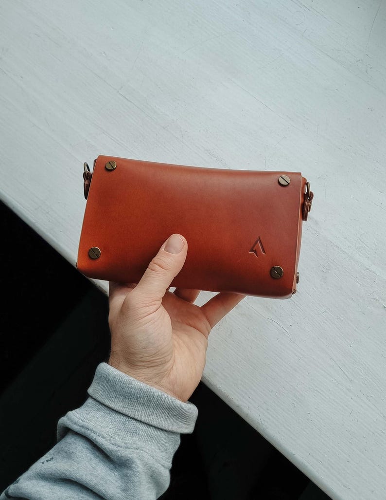 One Piece Bag - Leather Pattern | Unisex Belt Bag, Shoulder & Crossbody ...