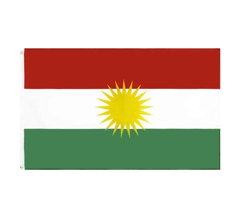 Kurdistan Flag, Rojava Flag Kurdistan Flag Kurdish Flag - Etsy