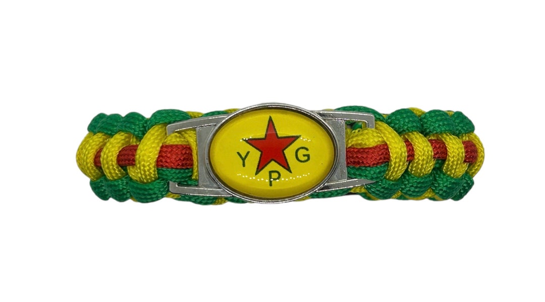 Rojava YPG YPJ Kurdistan Flags Bracelet - Etsy