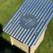 Weatherproof, Metal Roof, Bird House: Tan & White Panels - Etsy