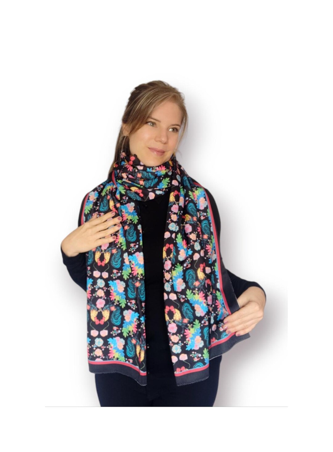 Rooster Women Scarf, Ultra Cozy and Chic Scarf,large Luxurious Winter ...