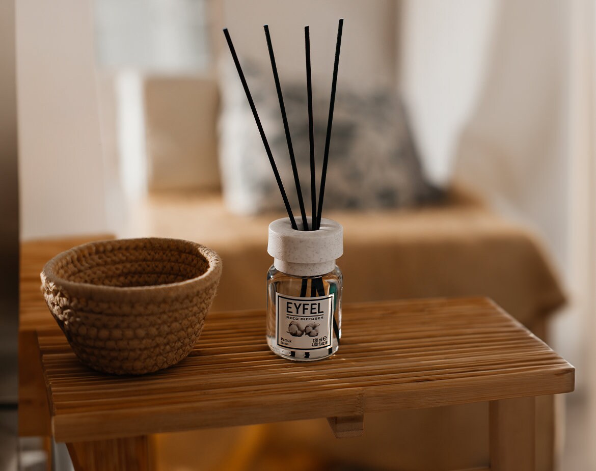 Eyfel Reed Diffuser Set 4.05 Oz, Oil Diffuser Sticks, Bathroom, Oil ...