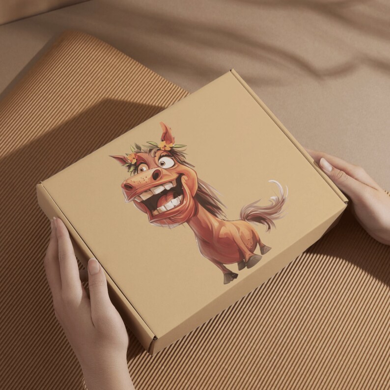 Cute and Funny Farm Animals Clipart PNG Bundle 78 PNG Cow, Goat, Pig ...