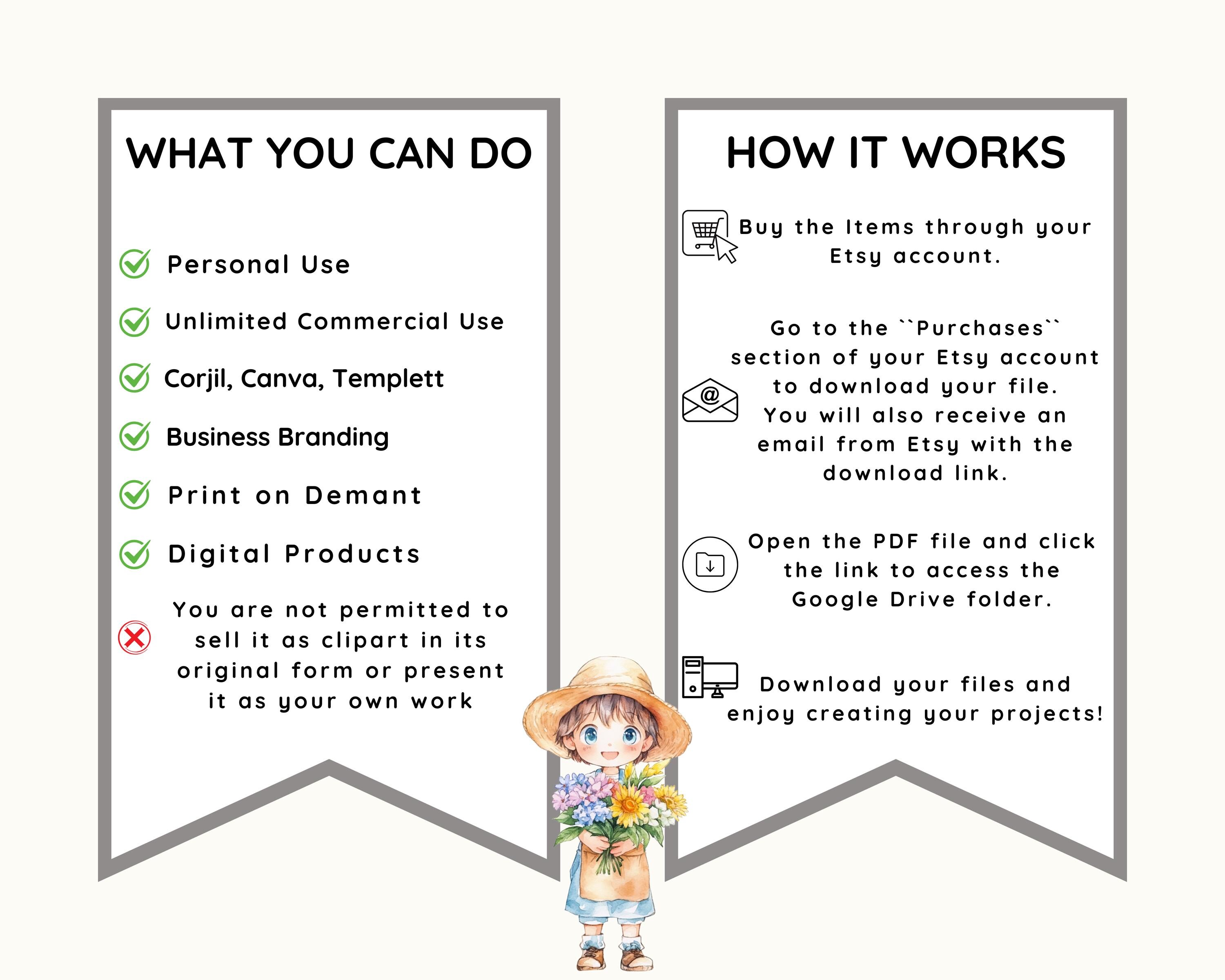 Professions Clipart Bundle, Boys Kids Graphic, Watercolor Occupations ...