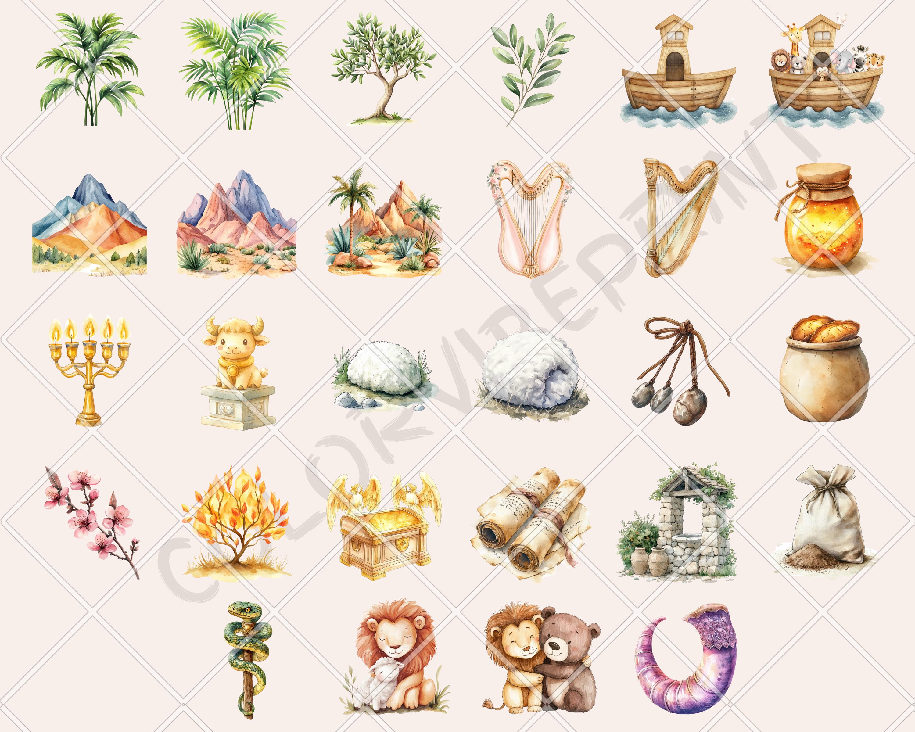 Old Testament, Biblical Characters Clipart, Bible Story, Biblical ...