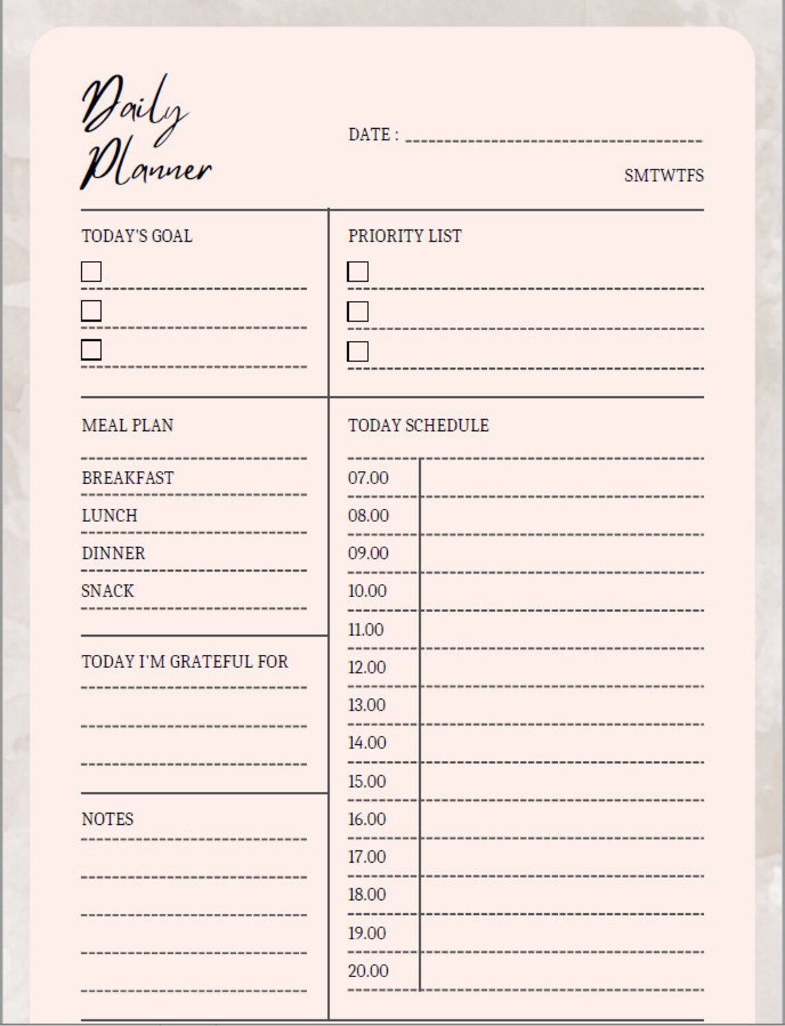 2024 Daily Planner - Etsy