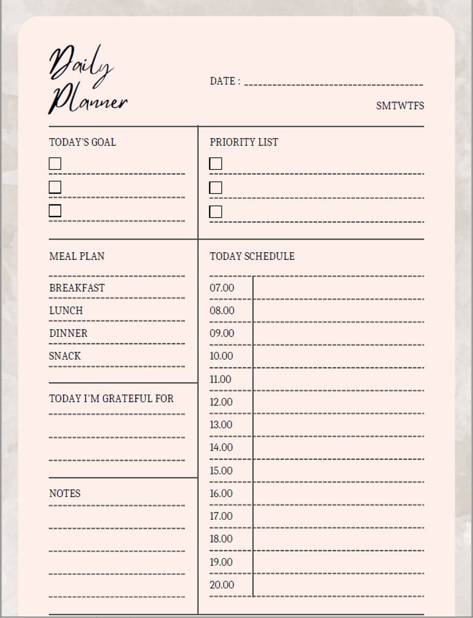 2024 Daily Planner - Etsy