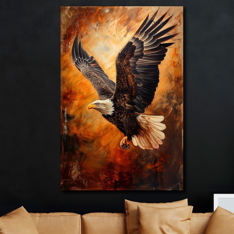 Eagle Painting - Etsy
