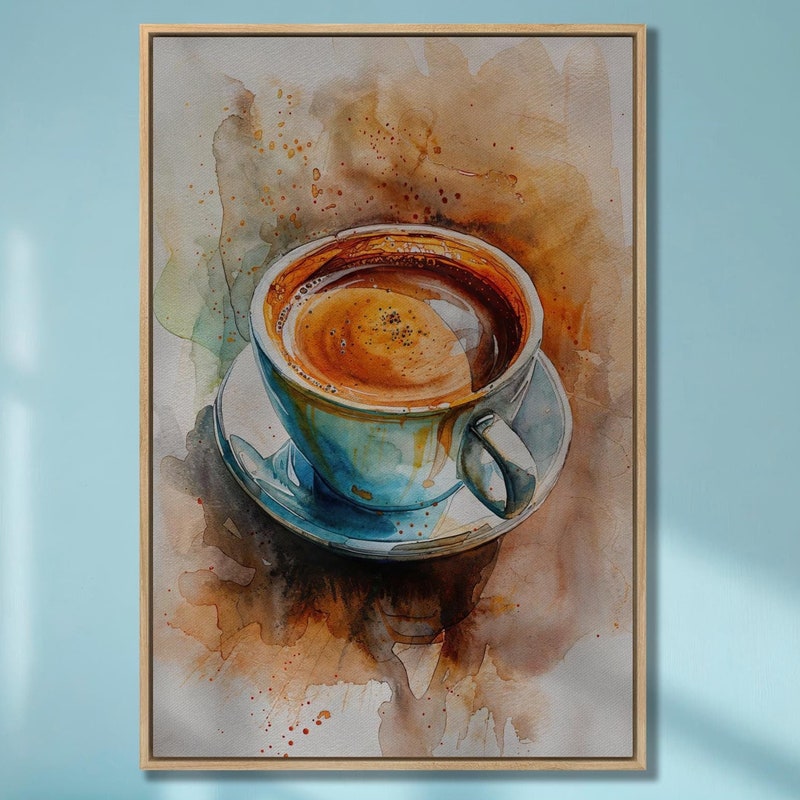 Coffee Cup Painting - Etsy