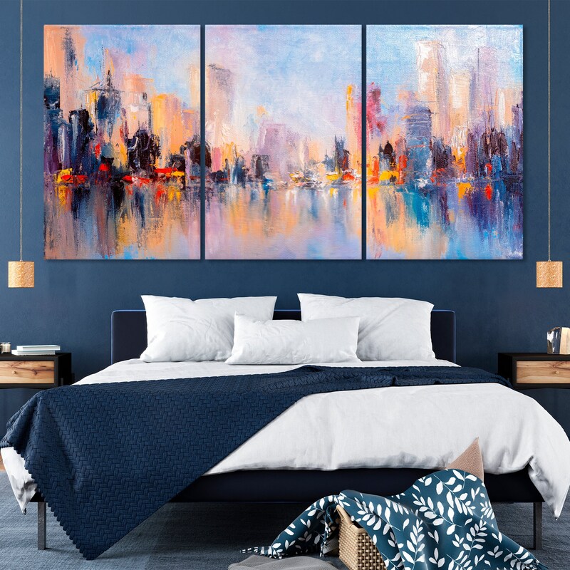 Cityscape Art - Etsy