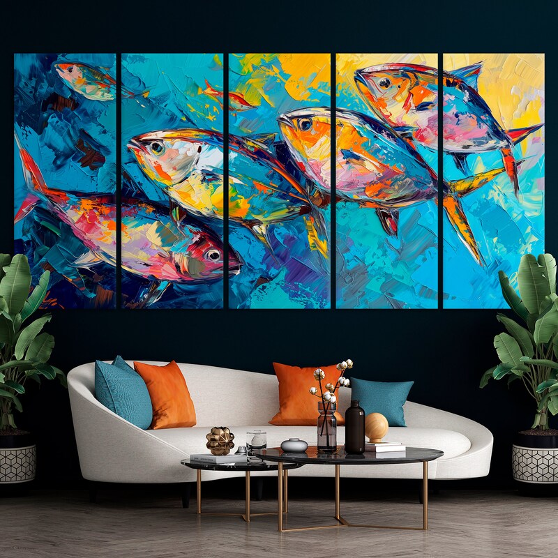 Large Fish Wall Art - Etsy