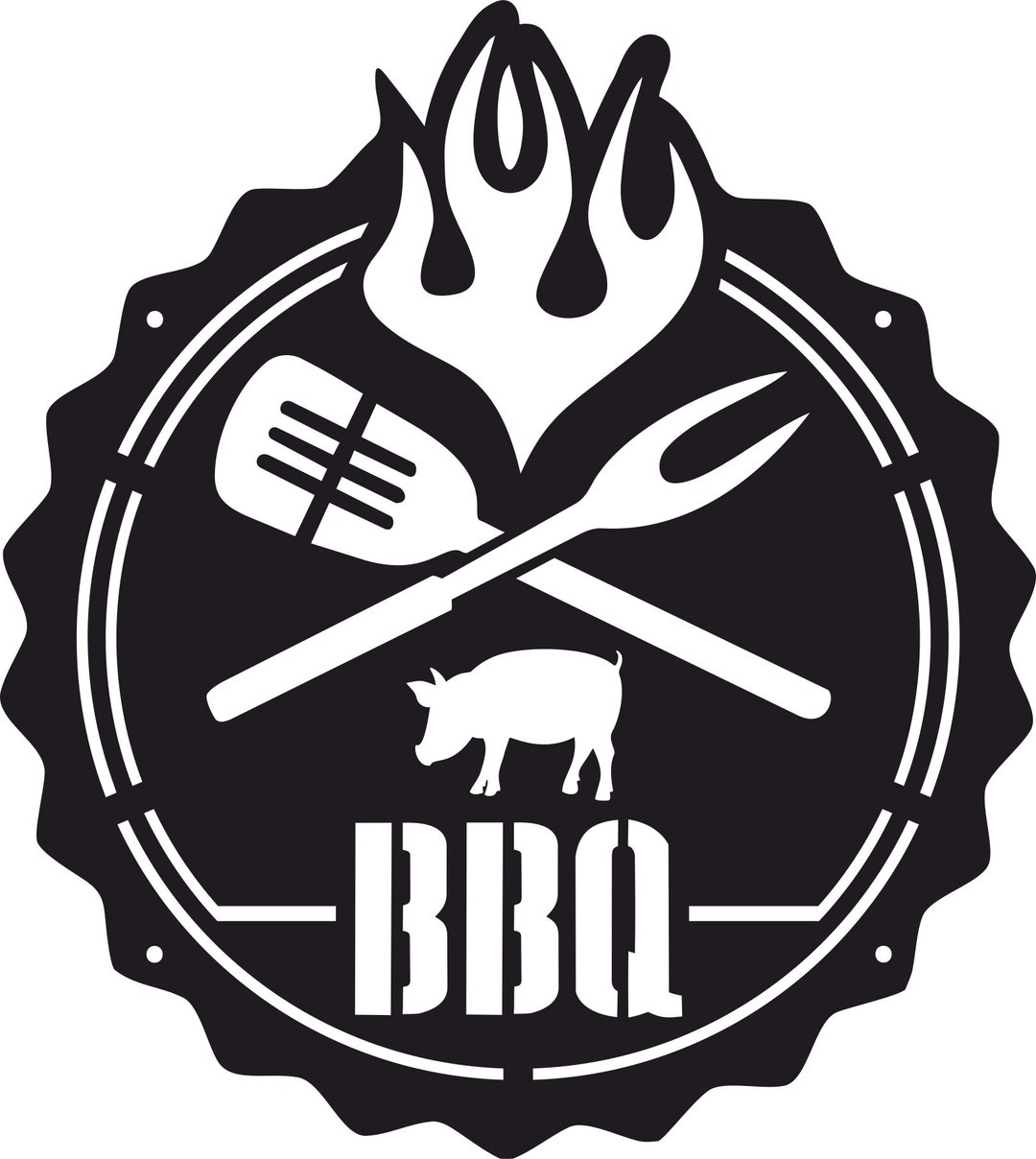 BBQ Sign SVG DXF Laser - Plasma - Circut File - Etsy
