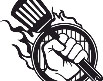 BBQ Sign SVG DXF Laser Plasma Circut File - Etsy