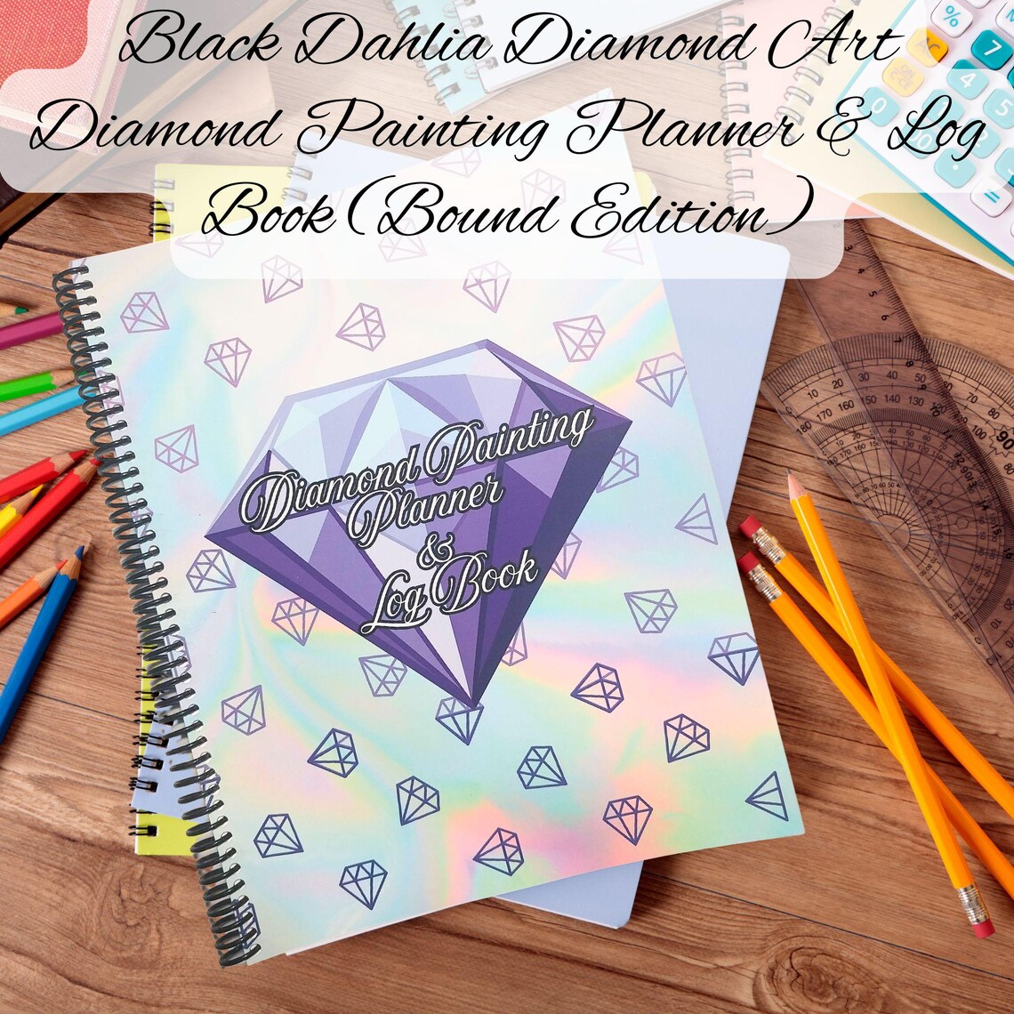 Diamond Painting Planner&logbook (bound Edition) - Etsy