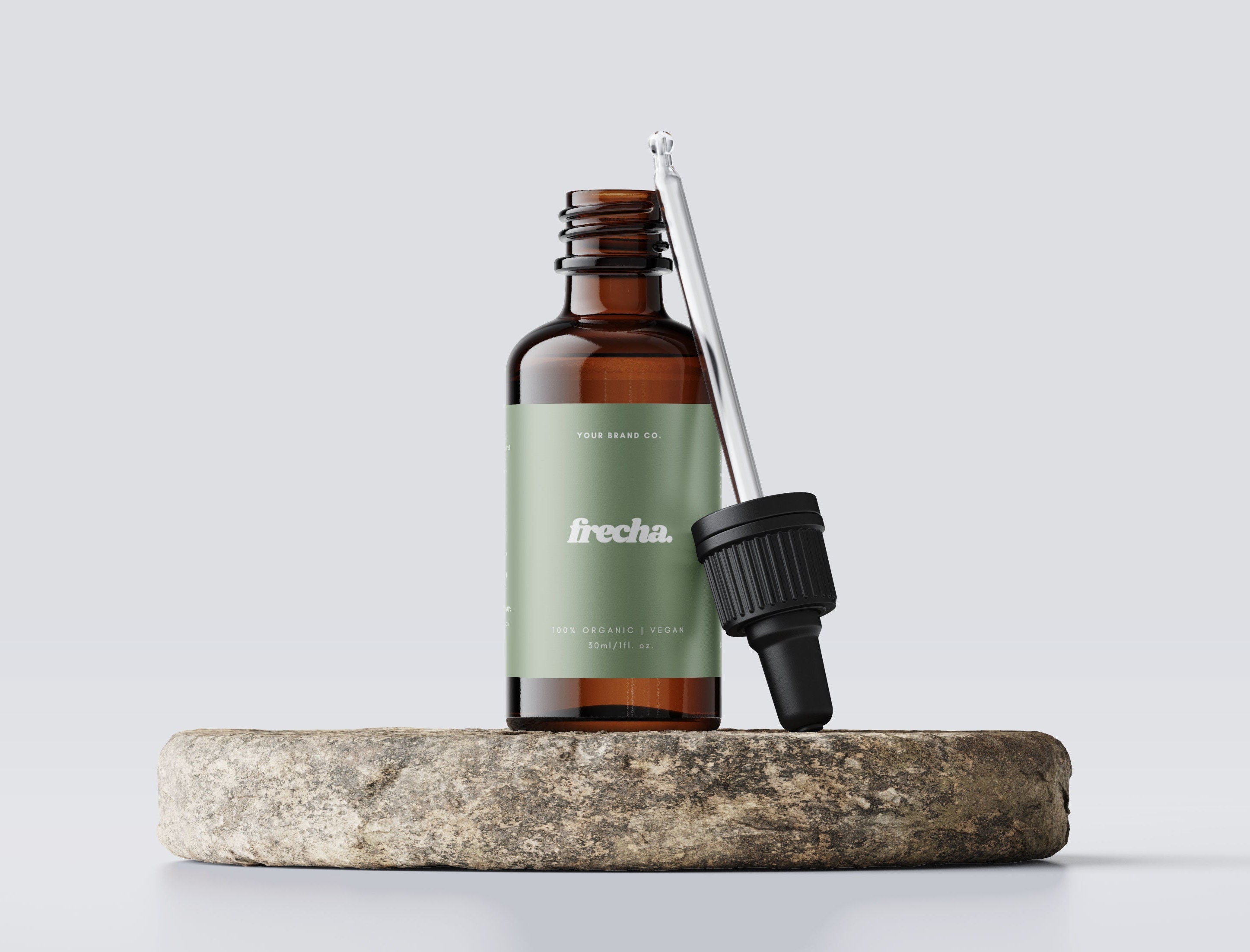 EDITABLE Dropper Bottle Label Template /1 Oz / 2 Oz Essential - Etsy