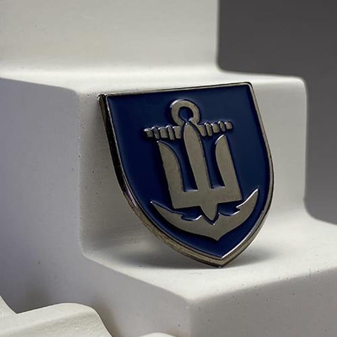 Ukrainian Navy Squadron Pin, Armed Forces of Ukraine Badge, Collectible ...