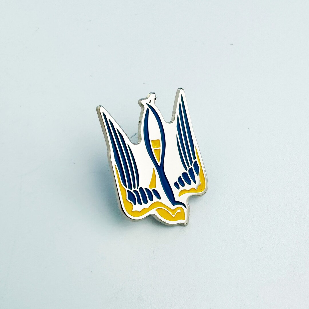 Icon Pin Brooch Badge/falcon Coat of Arms - Etsy