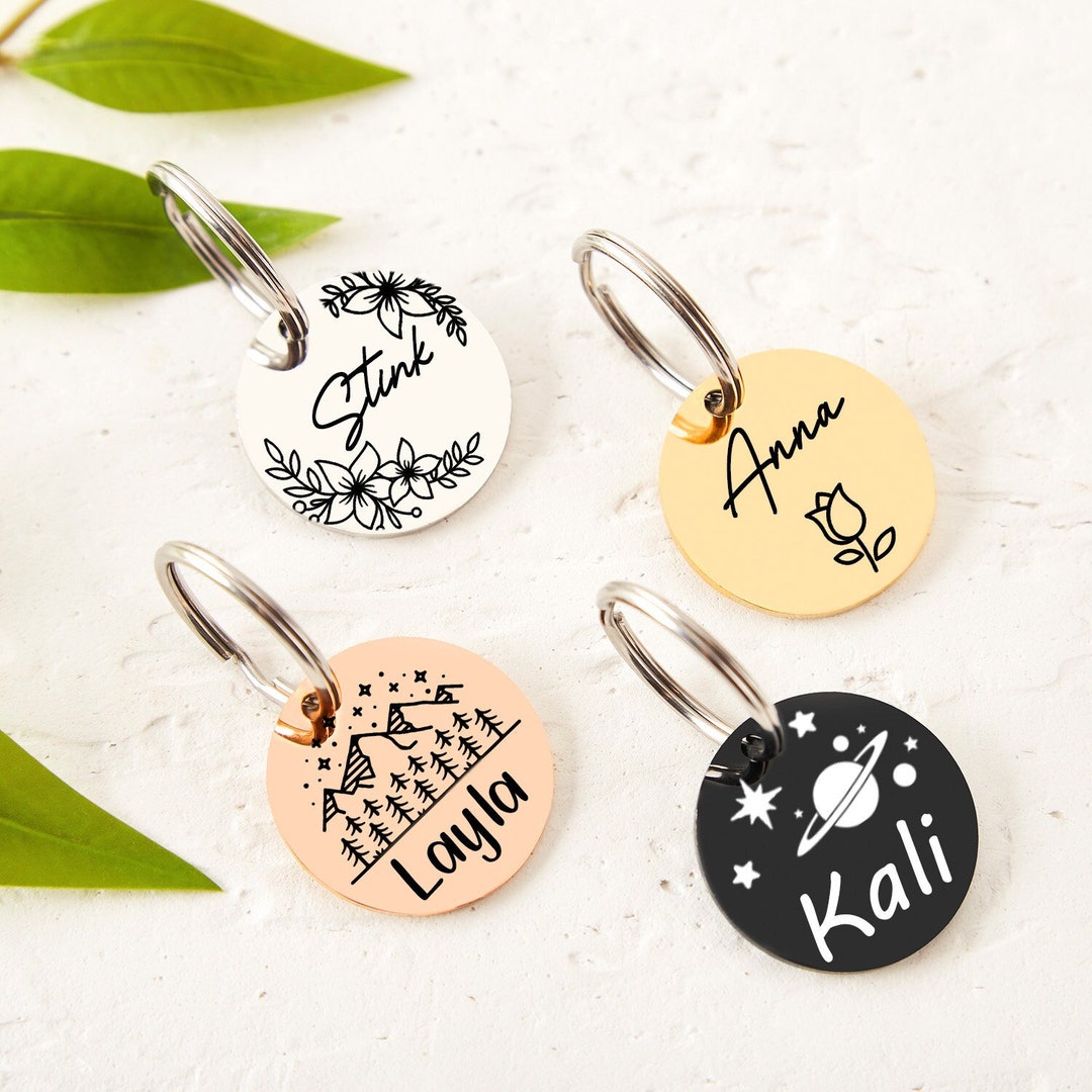 Custom Dog Collar Tagpersonalized Dog Tagengraved Dog ID - Etsy UK