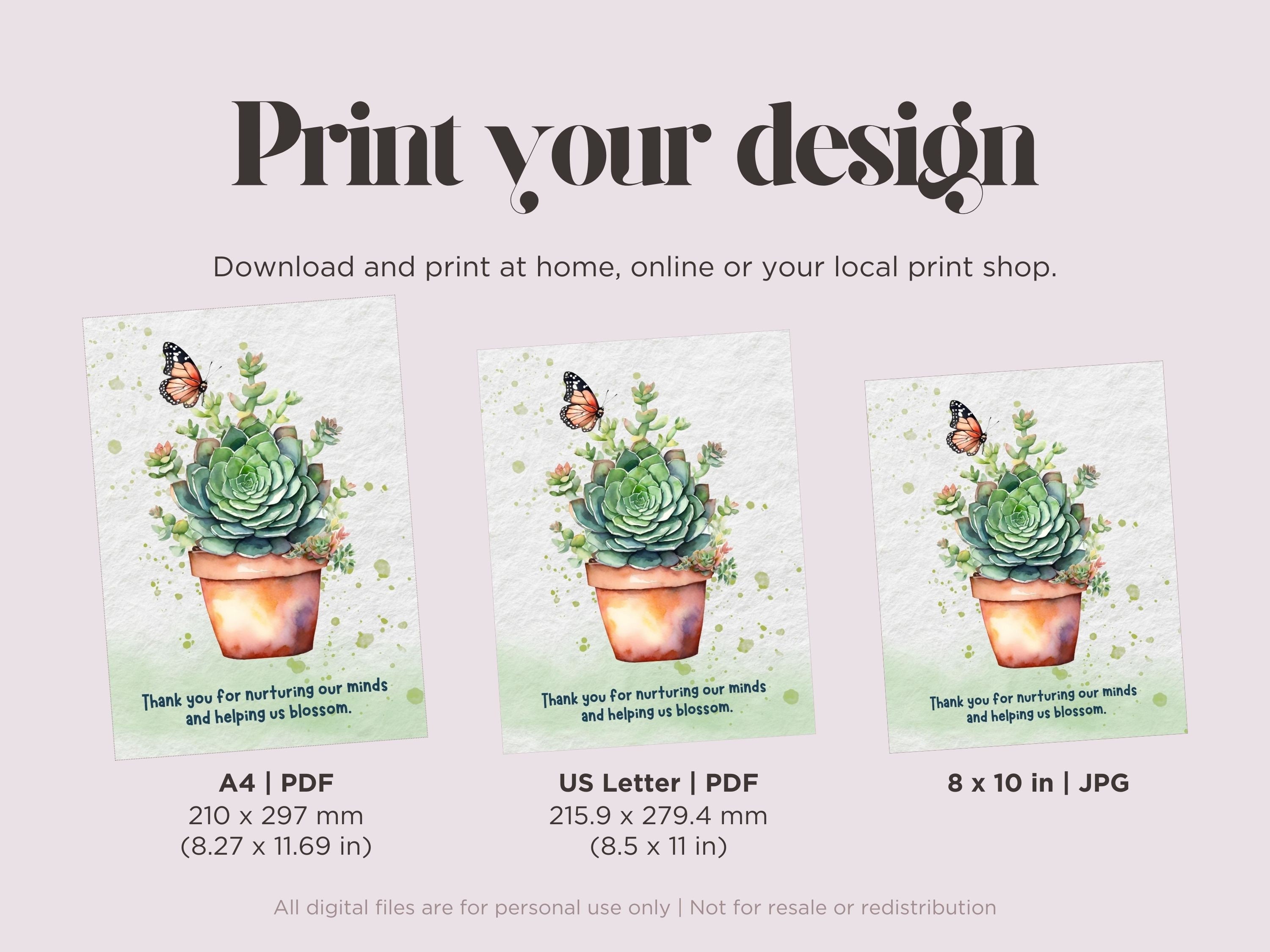 INSTANT DOWNLOAD Classroom Appreciation Gift End of Year - Etsy