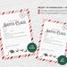 PRINTABLE Letter to Santa | Digital, Easy to Print | Instant Download ...