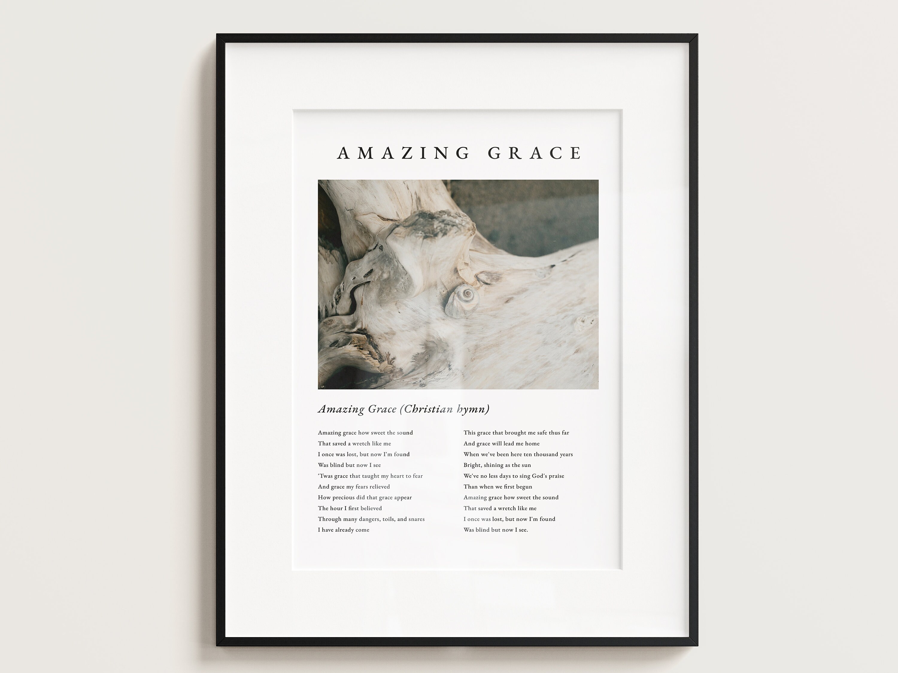 Amazing Grace Printable Wall Art Amazing Grace Wall Decor - Etsy