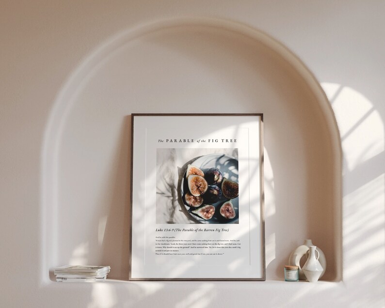 The Parable of the Barren Fig Tree, Luke 13, Modern Scripture Bible ...