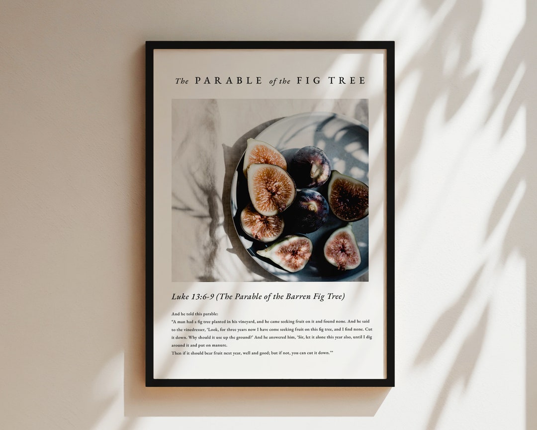 The Parable of the Barren Fig Tree, Luke 13, Modern Scripture Bible ...